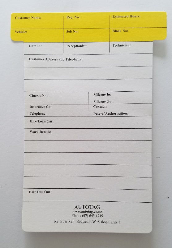 T-Cards Workshop – Autotag Systems Ltd